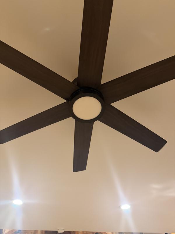 Harbor Breeze Copperleaf Easy2hang 52-in Brushed Gold with Black/Dark ...