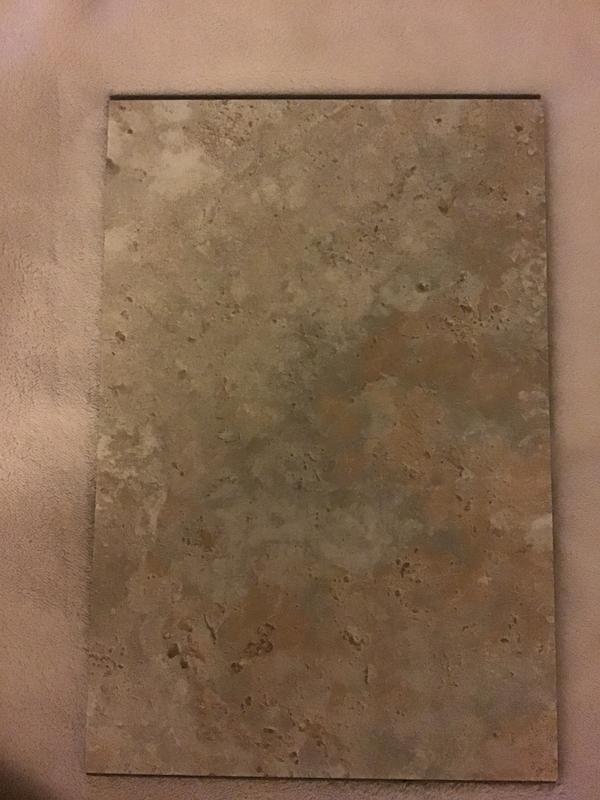 STAINMASTER (Sample) Etna Stone Brown Stone Look 12-mil Waterproof ...