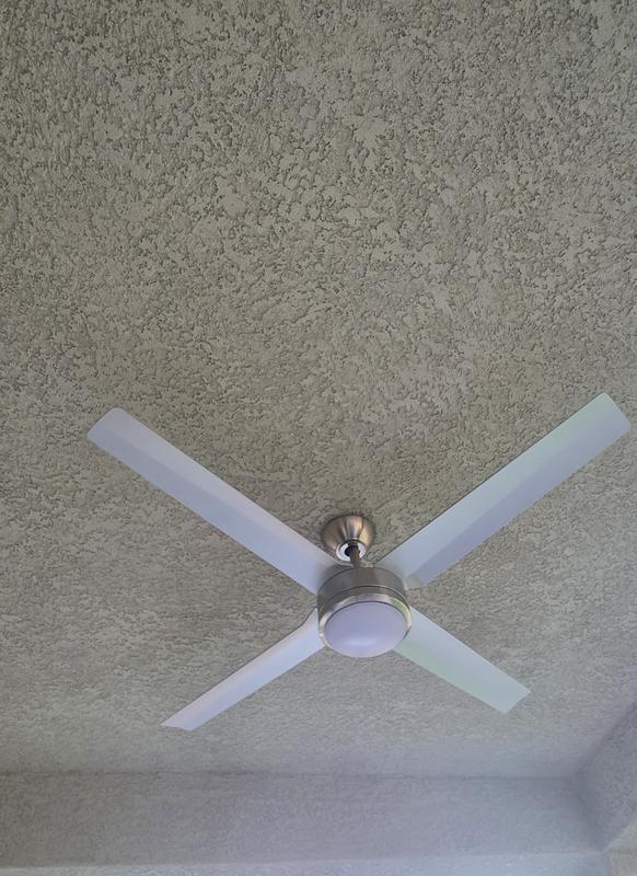 Minka Ceiling Fan Co. Harmonia 56-in Brushed Nickel with Silver Blades ...