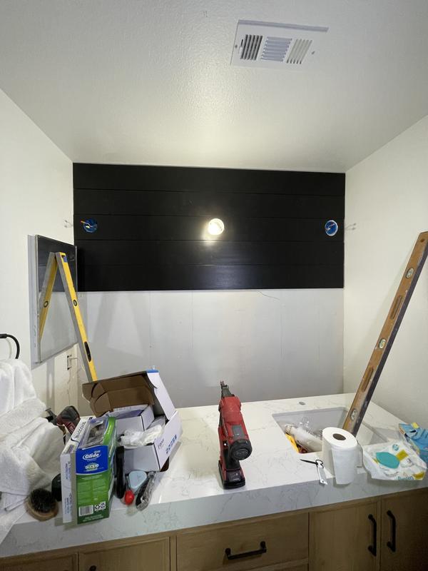 ECHON 7-5/16-in x 8-ft White Unfinished Beaded/Smooth PVC Shiplap Wall ...