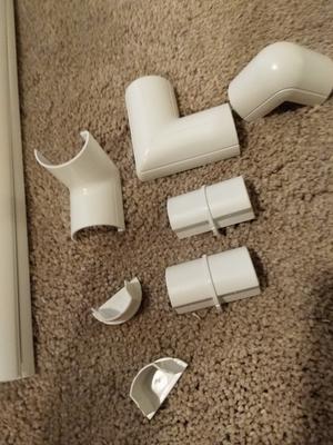 D-Line Mini Cable Raceway 10-Piece 117-in L White Raceway at Lowes.com