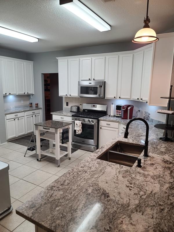 allen + roth Summit Granite Gray Kitchen Countertop SAMPLE (4-in x 4-in ...