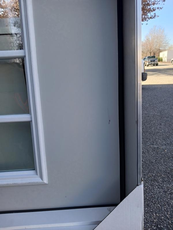 Therma-Tru Benchmark Doors 32-in x 80-in Steel Full Lite Left-Hand ...