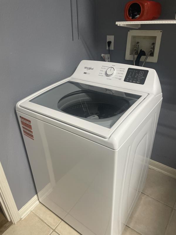 Shop Whirlpool Top-Load Washer with 2-Piece Removable Agitator & Vented ...