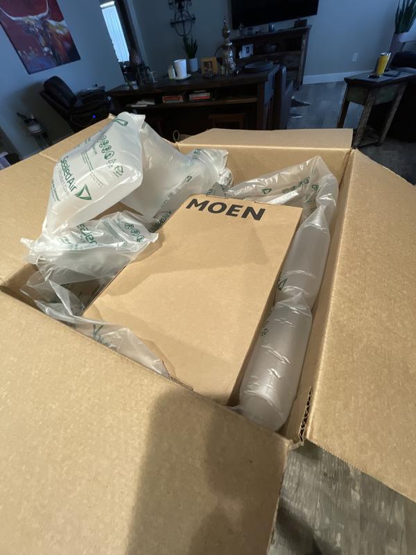 Moen Gibson Bronzed Gold 4-in centerset 2-handle WaterSense High-arc ...