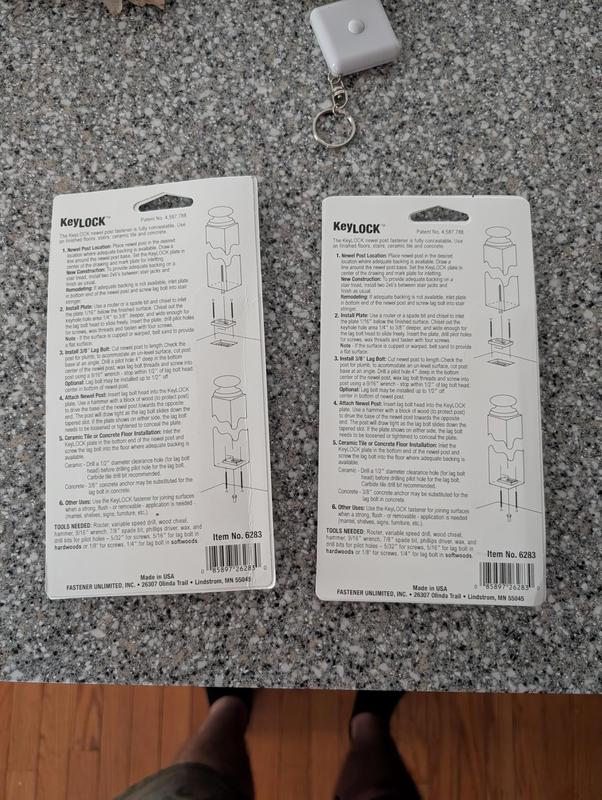 RELIABILT 3-in x 2-in Silver Stainless steel Stair Newel Post ...