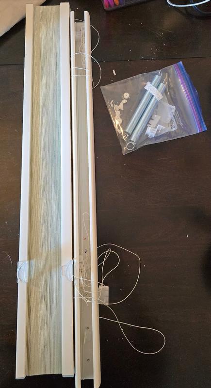 allen + roth 55-in x 72-in Ivory Blackout Cordless Top-Down/Bottom-Up ...