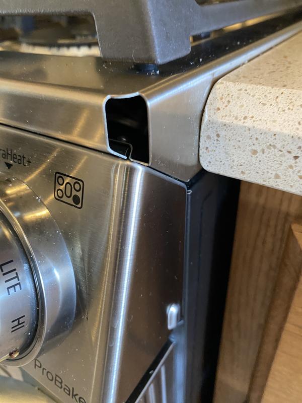 LG InstaView Air-Fry 30-in 5 Burners 6.3-cu ft Self-cleaning Air Fry ...