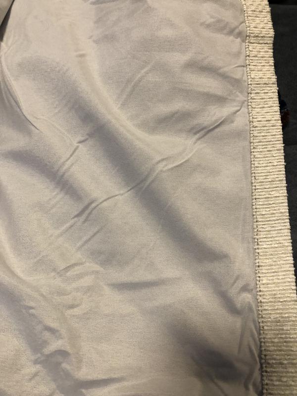 Origin 21 95-in Grey Blackout Thermal Lined Back Tab Single Curtain ...