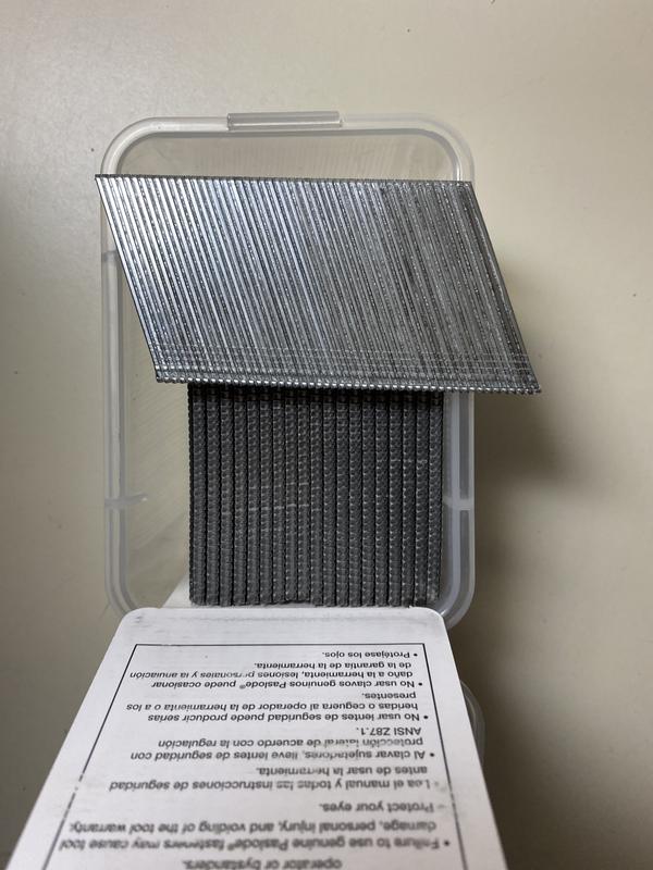 Paslode 1-1/4-in 16-Gauge Angled Galvanized Collated Finish Nails (2000 ...