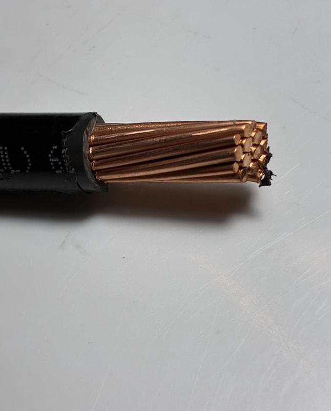 Southwire SIMpull 3-AWG Black Stranded Copper Thhn Wire (By-the-foot ...