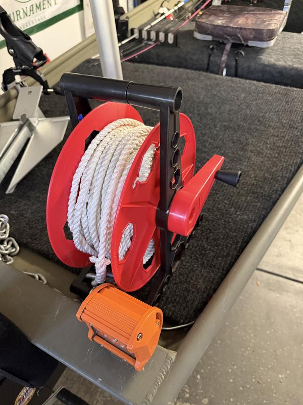 Utilitech 150 Ft. Extension Cord Storage Reel and Stand in the ...