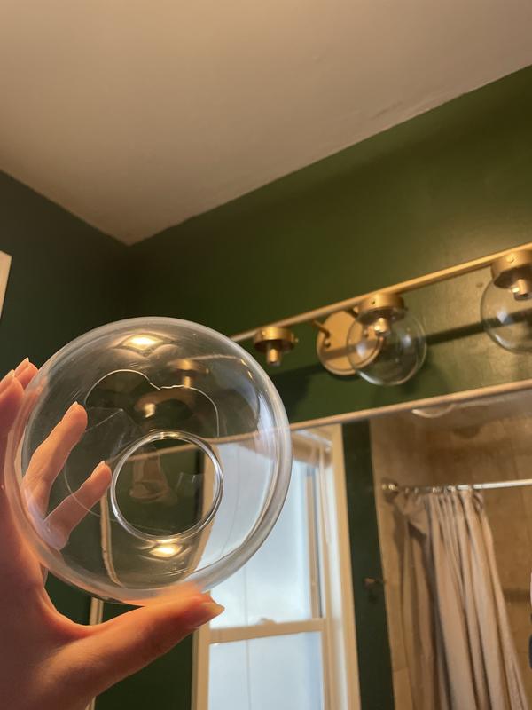 Uolfin 21-in 3 Light Polished Copper Modern/contemporary Bathroom ...