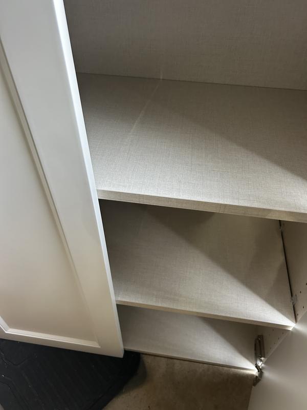 Hugo&Borg Beaumont 36-in W x 35-in H x 14-in D Slate Gray Wall Fully ...