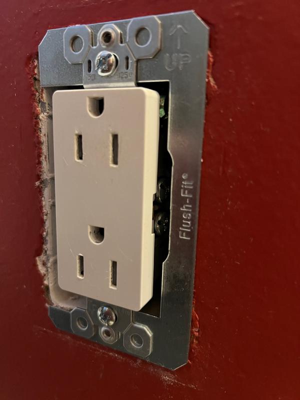 Hubbell RACO 3-Pack 4.4-in W x 0.25-in L Steel Wall Plate Spacer 999X ...