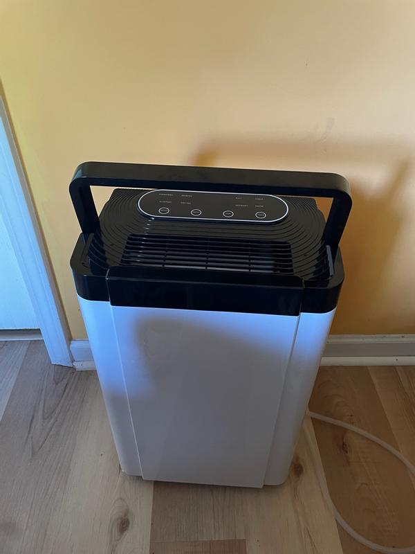 Elexnux Sleep Mode, Washable Filter, Handle 130 pt. Dehumidifier with ...