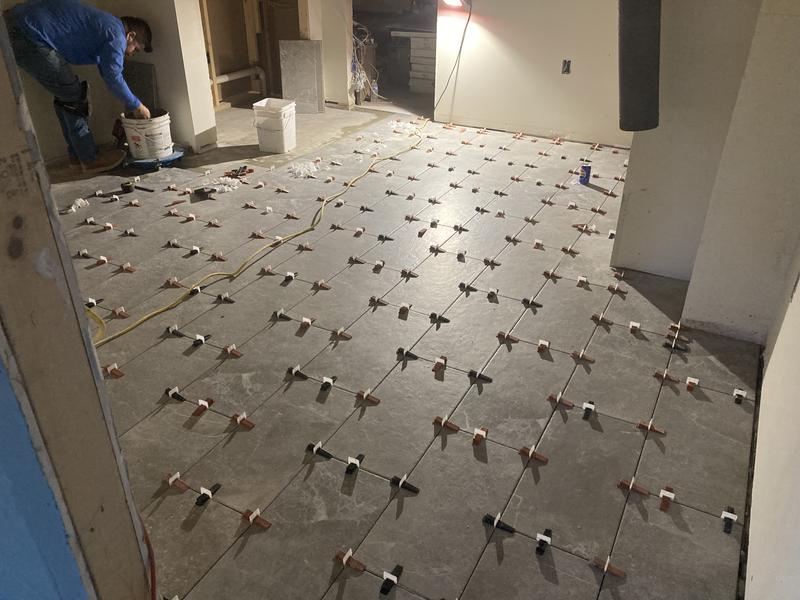 MAPEI UNCOUPLING MEMBRANE (Pallet 36 qty) Gray Thinset/Medium Bed Tile ...