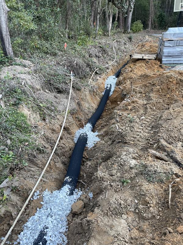 ADS 6-in x 100-ft Corrugated Perforated Pipe in the Corrugated Drainage ...