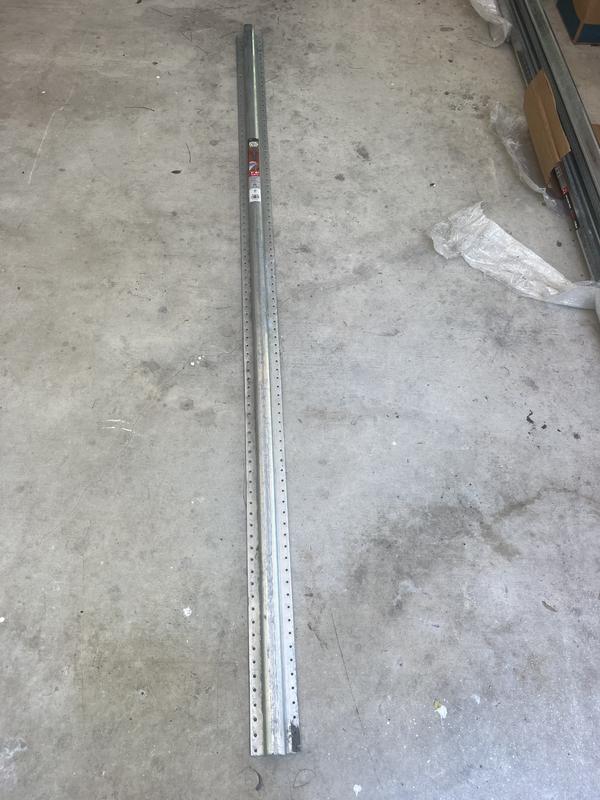 Proforce 7-1/2-ft H x 3-in W Galvanized Galvanized steel Privacy Line ...