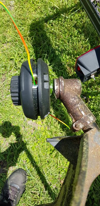 SPEED Universal Fit String Trimmer Head with Wind-in-the-Head Design ...