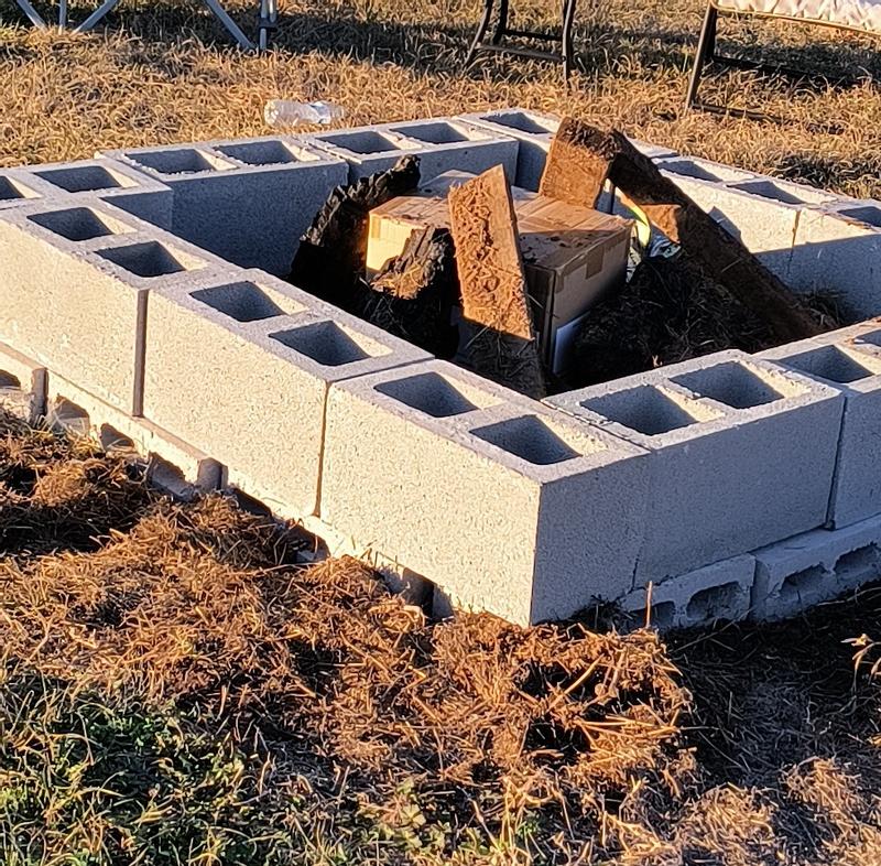 4-in W x 8-in H x 16-in L Cored Concrete Fence Block in the Concrete ...