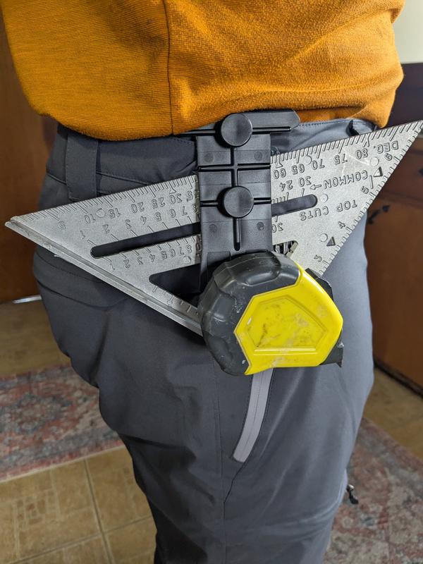 Boxtown Team All-N-One PRO Plastic Belt Clip Measuring Tape Holder ...