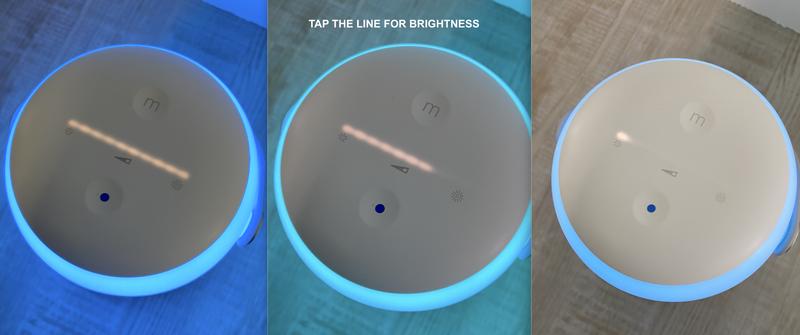 WiZ Smart Table Lamp 7.6-in White LED On/Off Switch Table Lamp with No ...