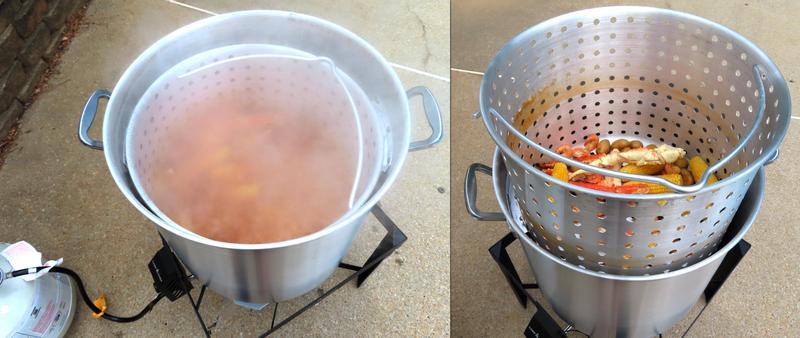 Camp Chef 80-qt Boil Pot with 1 -Burner Propane Electronic Stainless ...