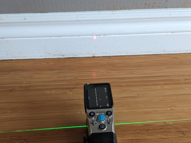 MILESEEY Black XTAPE1 Modular Digital Laser Level and 12-ft Tape ...