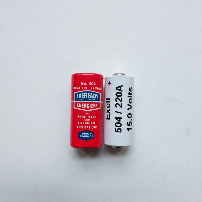 Exell Battery Alkaline A220/504a Camera Flash Batteries A220/504A at ...