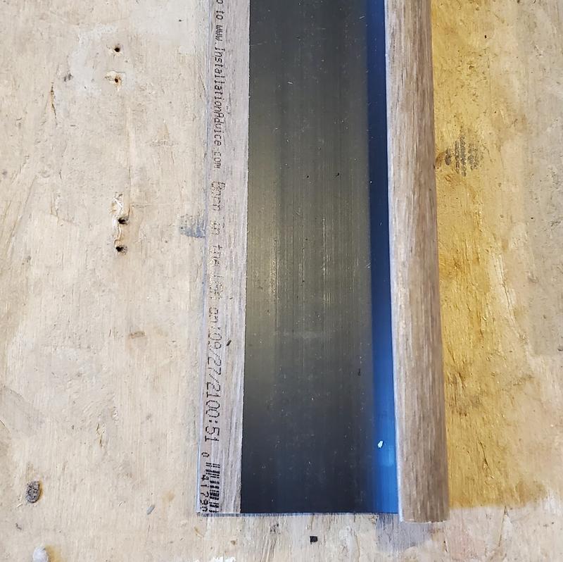 ProCore Plus Dove Tail Oak 1-in T x 2.5-in W x 94-in L Vinyl Stair ...