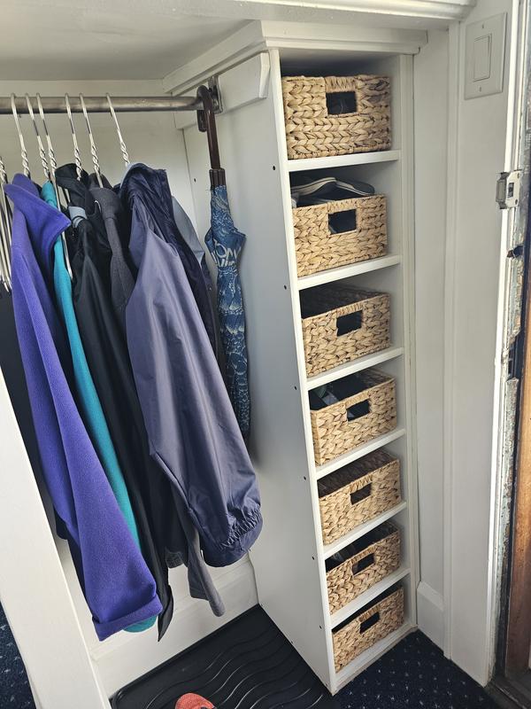 allen + roth (10.5-in W x 5.75-in H x 14-in D) Natural Water Hyacinth ...