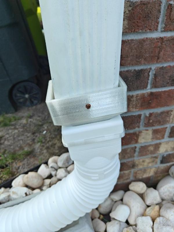 Spectra Universal Ground Spout Extension White Polymer 24-in White ...