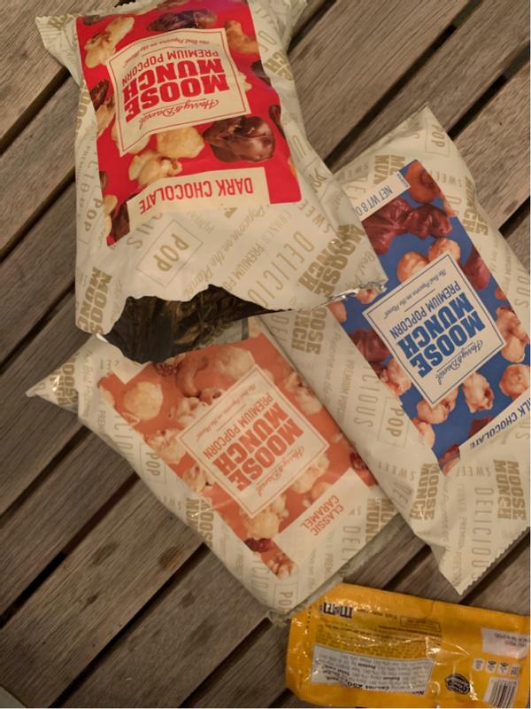 Harry & David Moose Munch Cube 24 oz. Caramel Popcorn with Milk and ...