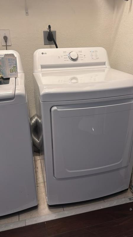 LG 7.3-cu ft Vented Electric Dryer ( Monochrome Grey ) in the Electric ...