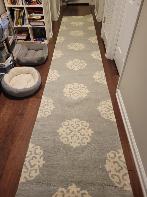 Safavieh Soho Hue 4 x 6 (ft) Tufted Wool Turquoise/Yellow Rectangular ...