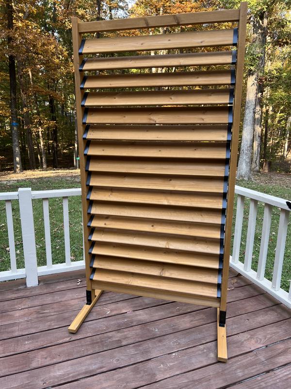 Enclo Privacy Screens Tiaga Freestanding or Surface Mounted 36-in W x ...