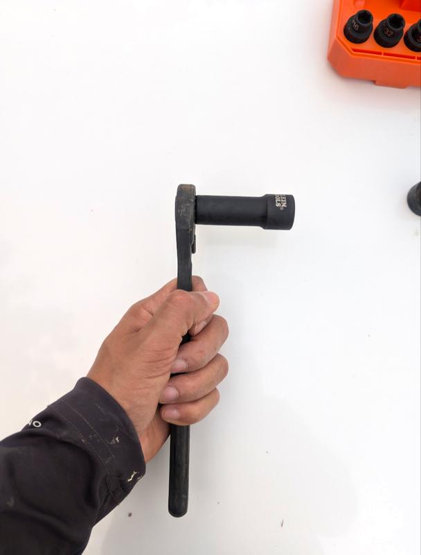 Klein Tools KNECT Impact Rated Pass Through 3/8-in Drive Standard (SAE ...