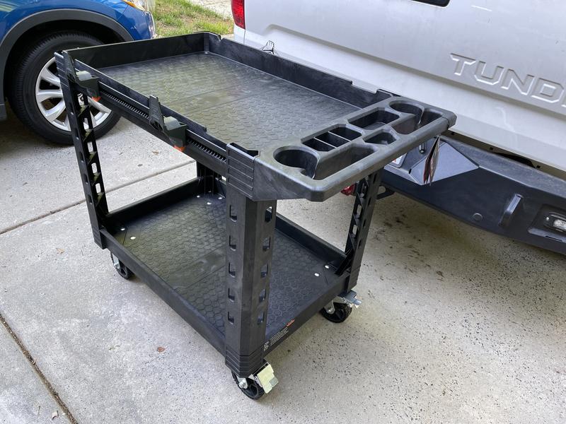 Klein Tools 39-in Shelf Utility Cart 54831MB at Lowes.com