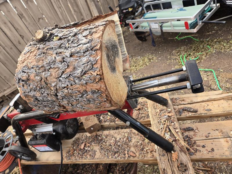 Earthquake W500 Log Splitter 5-Ton 15-Amp Electric Log Splitter 32228 ...