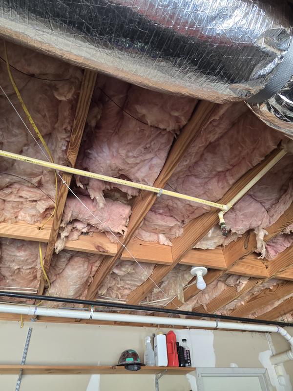 CertainTeed InsulPure R- 19 Wall Unfaced Fiberglass Batt Insulation 88. ...