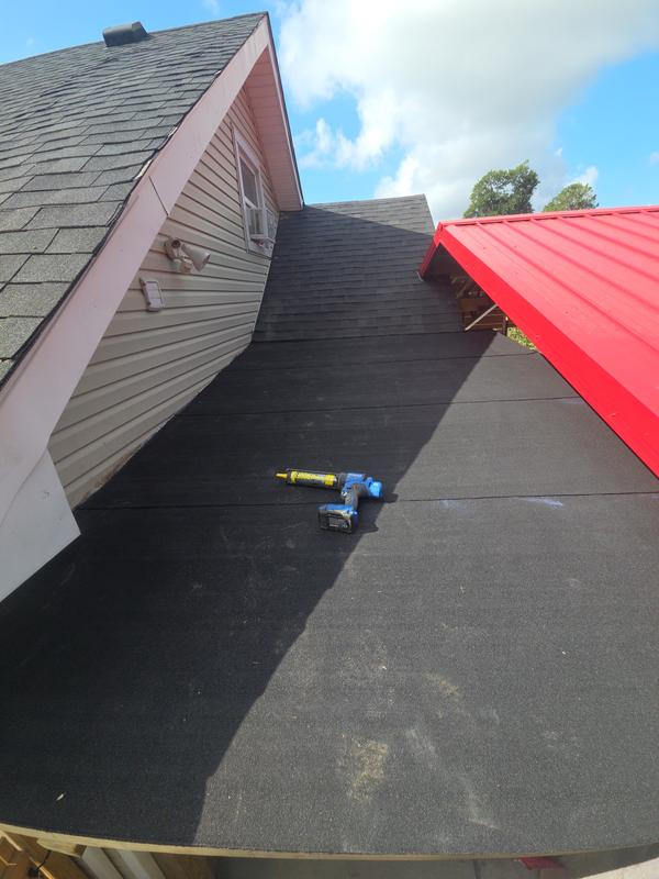 GAF Liberty Cap Sheet 3.28-ft W x 34.0-ft L 100.0-sq ft Black Roll ...