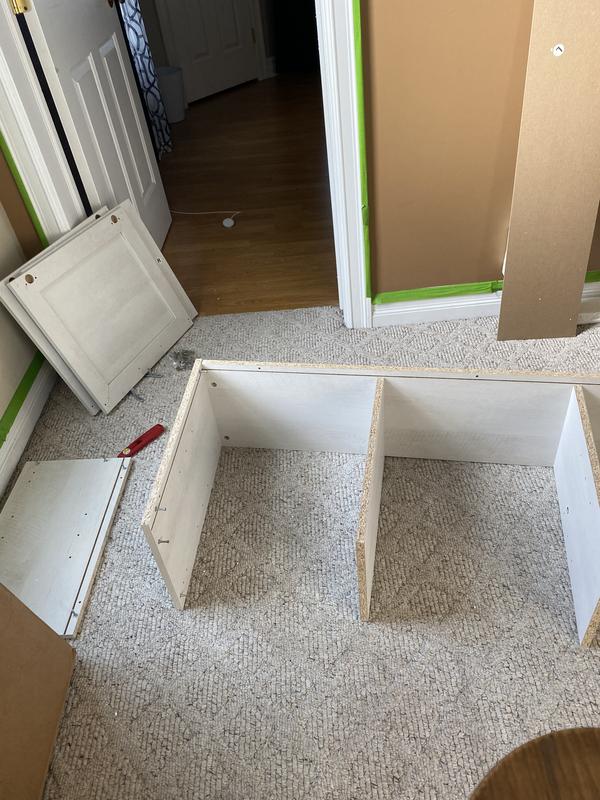 Ameriwood Home Camberly 54-in W x 20.31-in H Particleboard Graphite ...