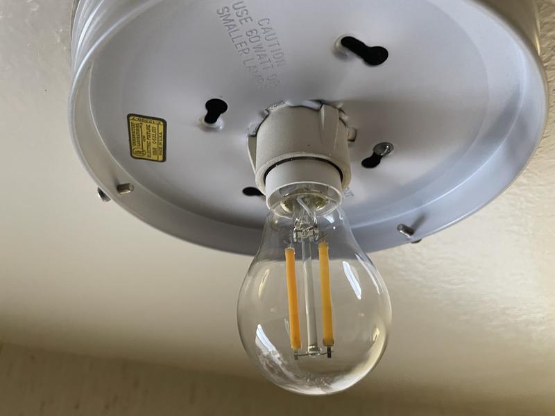 Utilitech 60 -Watt EQ A15 Daylight Intermediate base (E-17) Dimmable ...