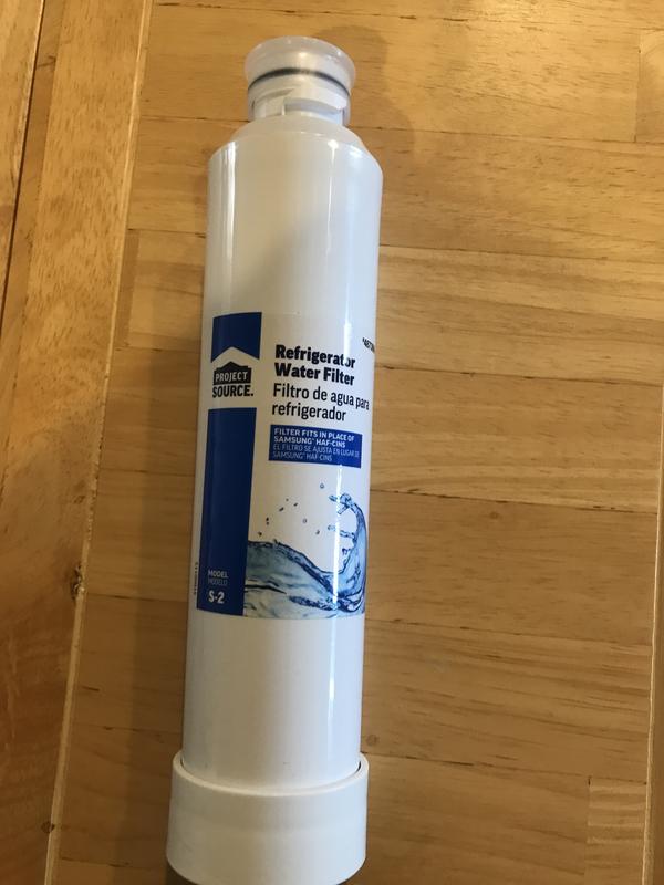 Project Source Twist-in Refrigerator Water Filter S-2-2 Fits Samsung ...
