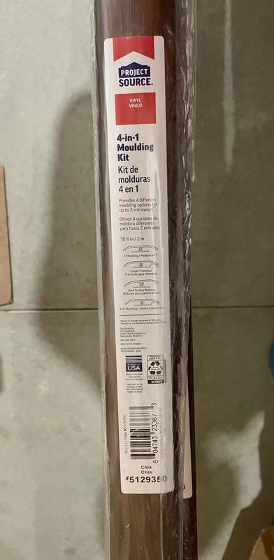 Project Source 1.88-in x 78.7-in x 1.32-in Chia Prefinished Vinyl ...