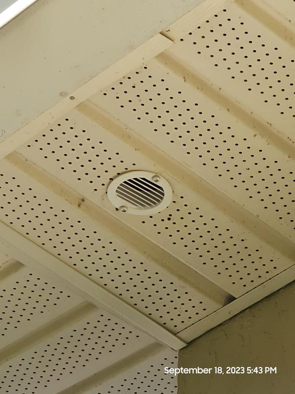 Air Vent Cover Sourcing Map 10Pcs 50mm/2in Air Vents Circular Soffit ...