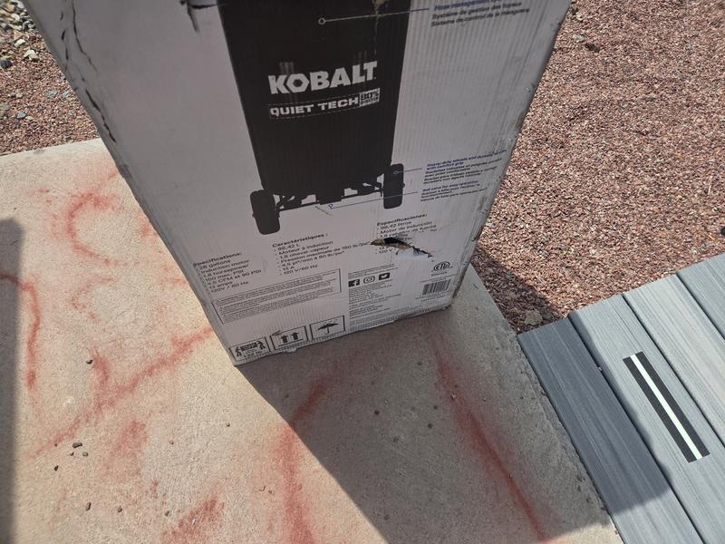 Kobalt QUIET TECH 26-Gallon Portable Electric 150 PSI Vertical Air ...