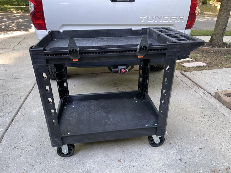 Klein Tools 39-in Shelf Utility Cart 54831MB at Lowes.com