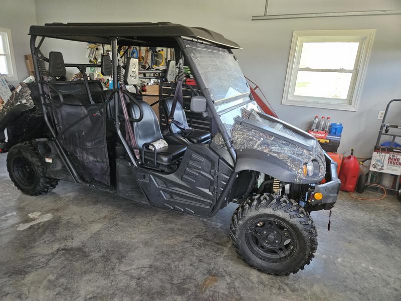 Axis 750 Crew Camo 4-Seat Gas UTV with Canopy (4X4) AXIS750CREWTTNC at ...